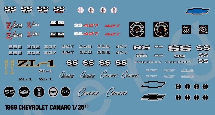 Detail Up Decal Sets – Rays Kits
