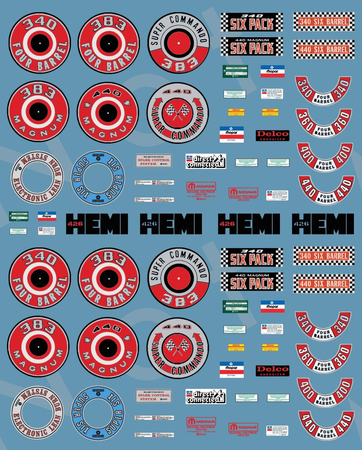 Detail Up Decal Sets – Rays Kits